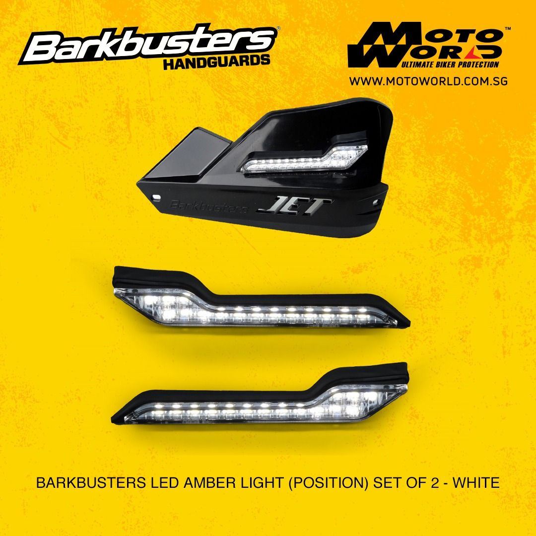 Barkbusters Led Running Light for Motorcycle Hand Guard, Motorcycles ...
