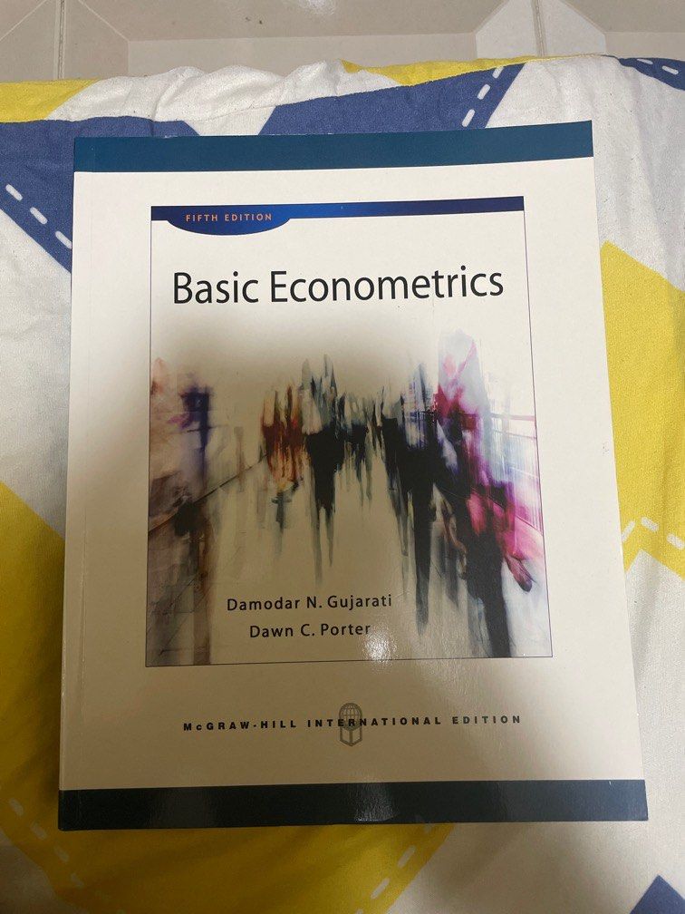 Basic Econometrics Textbook Hobbies And Toys Books And Magazines 