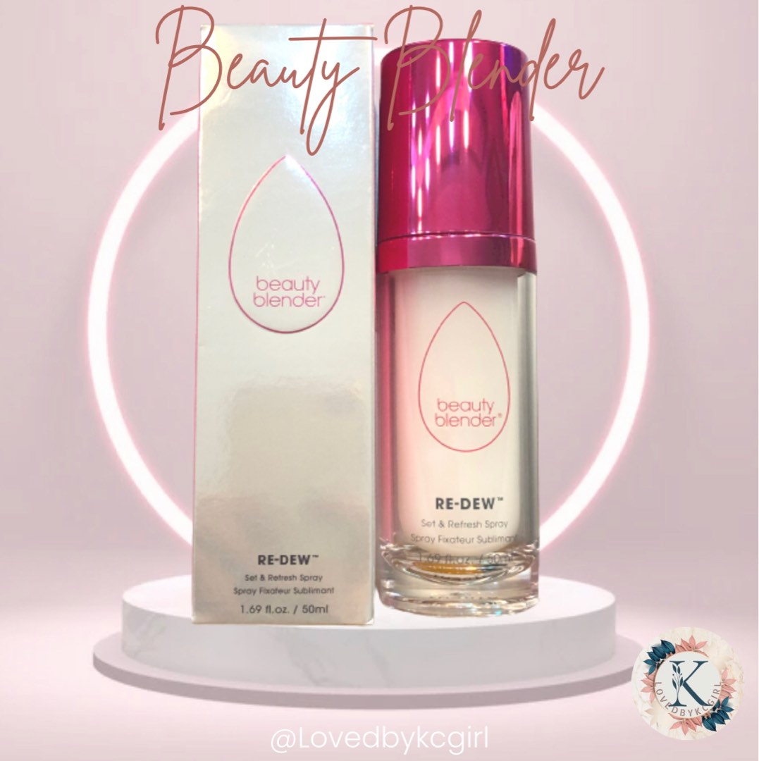 Beauty blender re-dew set and refresh spray Fullsize on Carousell