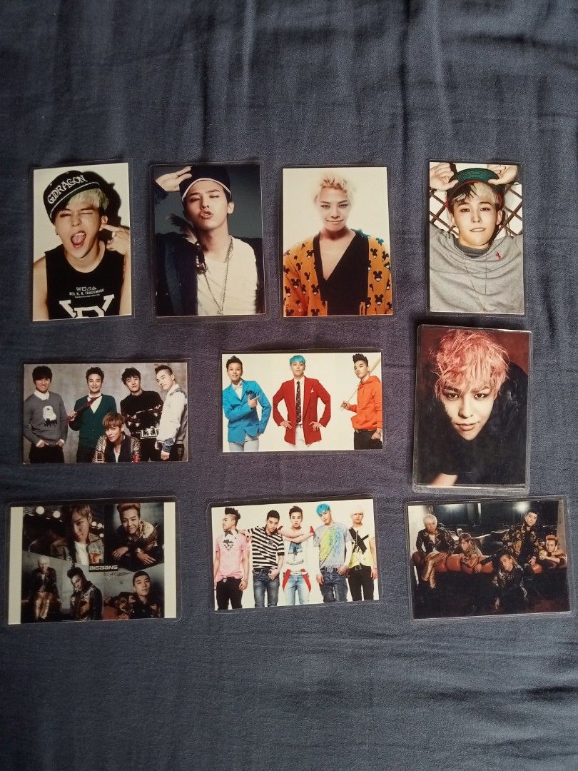 BIGBANG/ GDRAGON CARD, Hobbies & Toys, Memorabilia & Collectibles, K ...