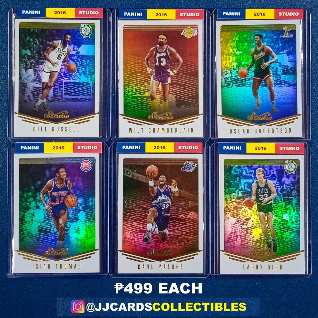 Bill Russell, Wilt Chamberlain, Oscar Robertson, Isiah Thomas, Karl ...