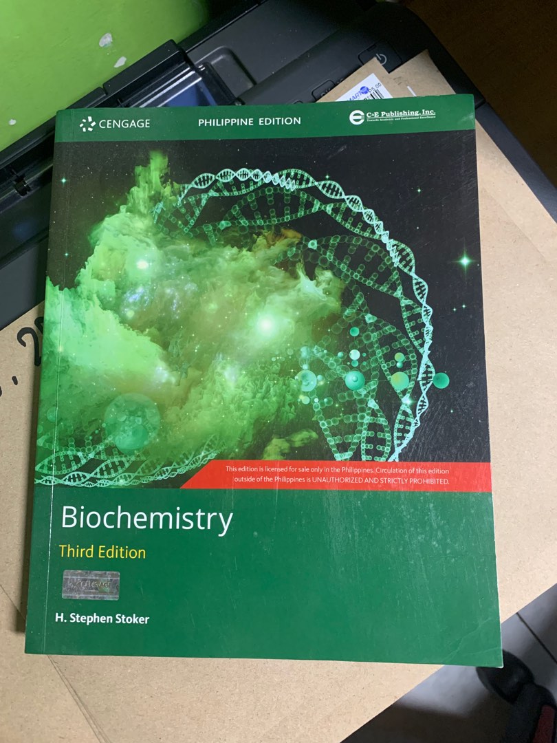 Biochemistry by H. Stephen Stoker - Third Edition, Hobbies & Toys ...