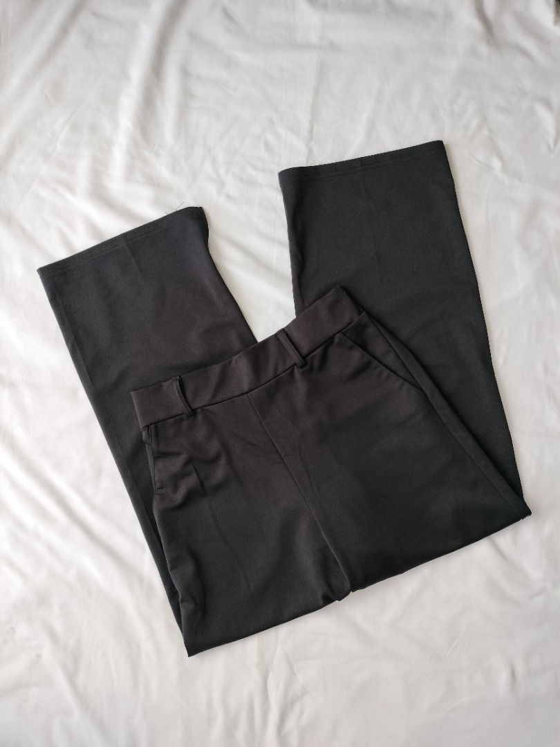 Black Gartered Square Pants, Women's Fashion, Bottoms, Other Bottoms on ...
