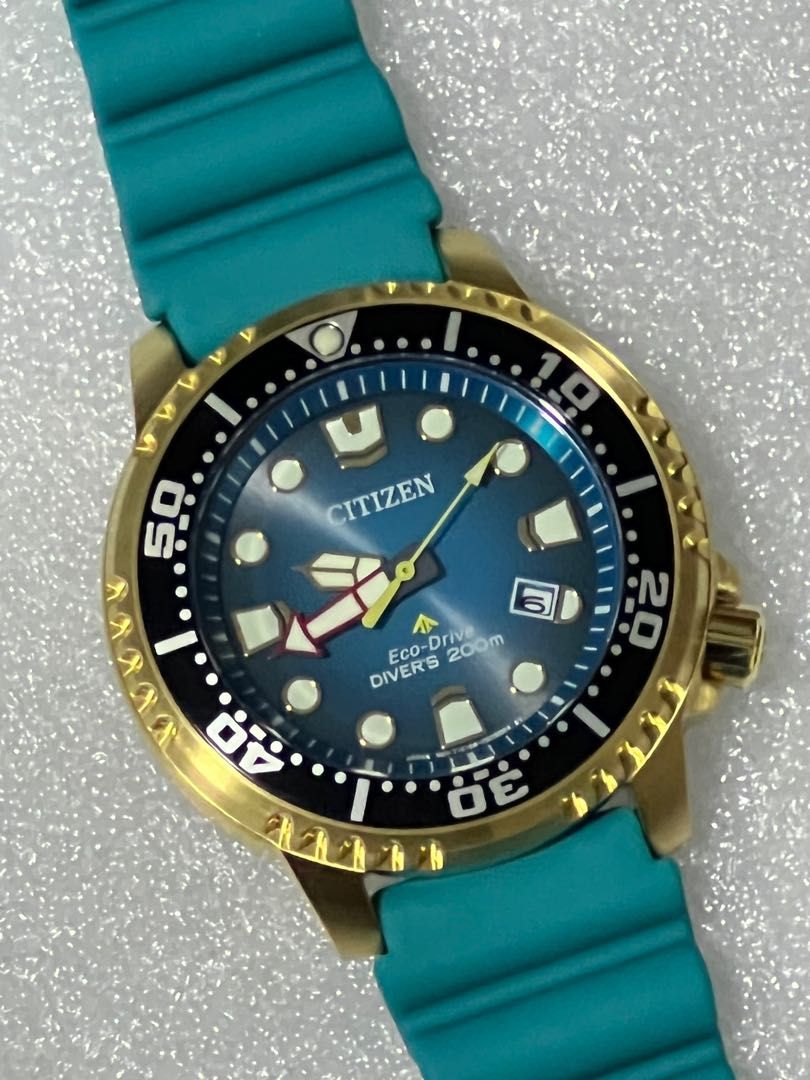 BN0162-02X Citizen Eco-Drive - Promaster Divers - Turqoise Blue Dial ...