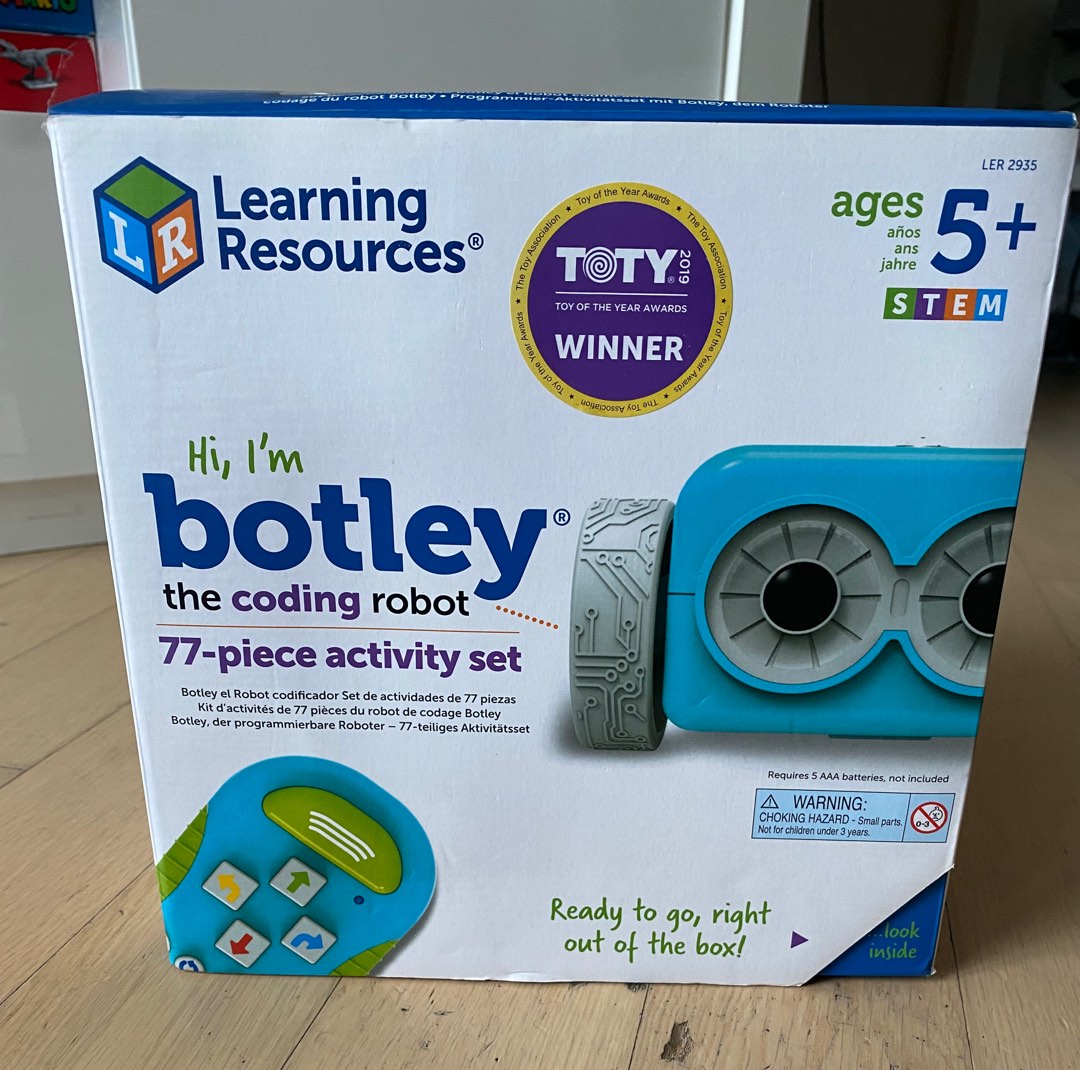 Botley - coding robot 77 pieces (learning Resource), 興趣及遊戲, 玩具 & 遊戲類 ...