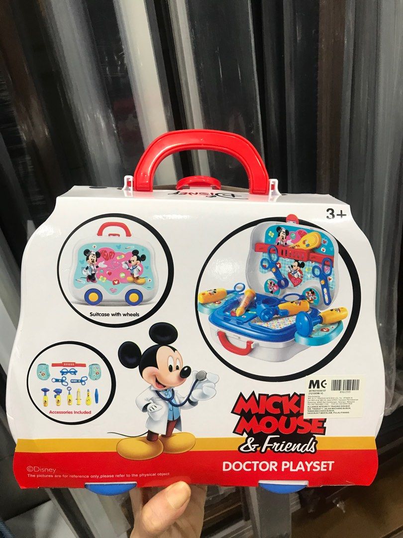 {brand new} Disney Mickey Mouse Doctor Playset / Play Set, Hobbies ...