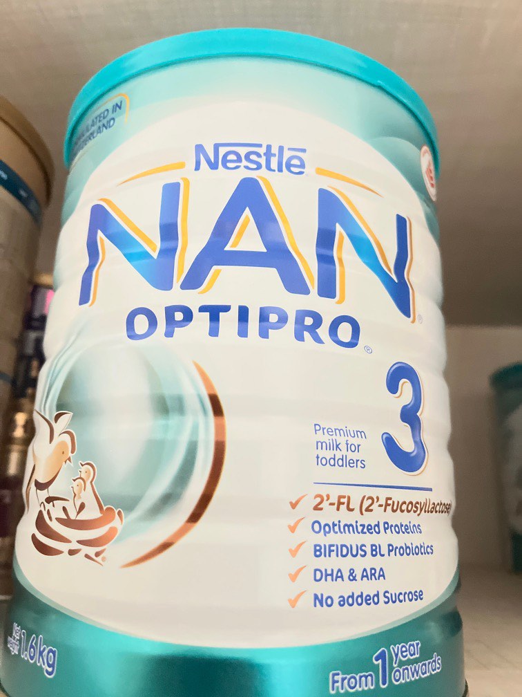 Brand New Nestle Nan Stage 3, 1.6kg, Babies & Kids, Nursing & Feeding ...