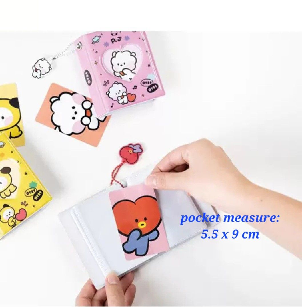 BT21 TATA Minini Photocard Binder on Carousell