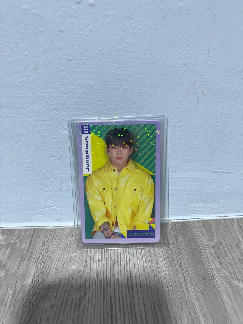 BTS TOKOPEDIA HOLO PHOTOCARD - Jungkook, Hobbies & Toys, Memorabilia ...
