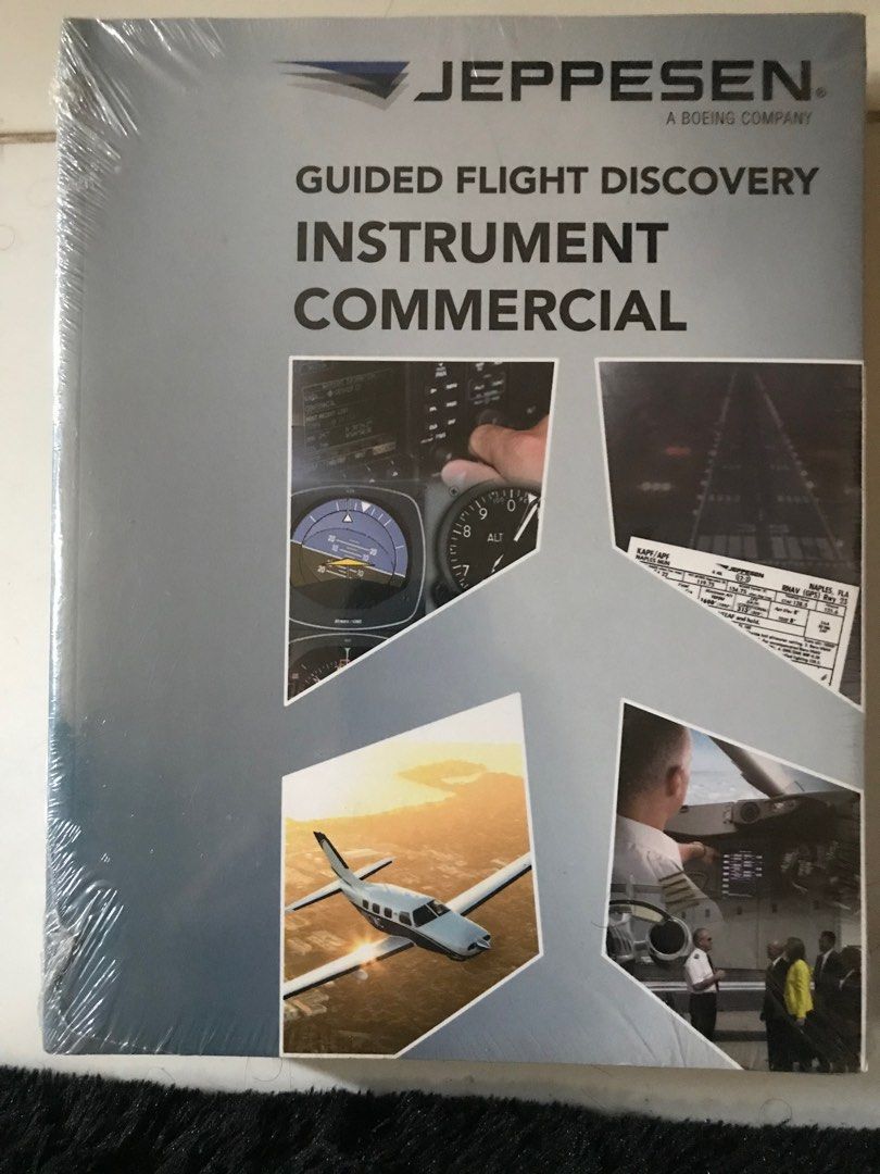 Buku Instrument Commercial Jeppesen (baru), Buku & Alat Tulis, Buku di Carousell