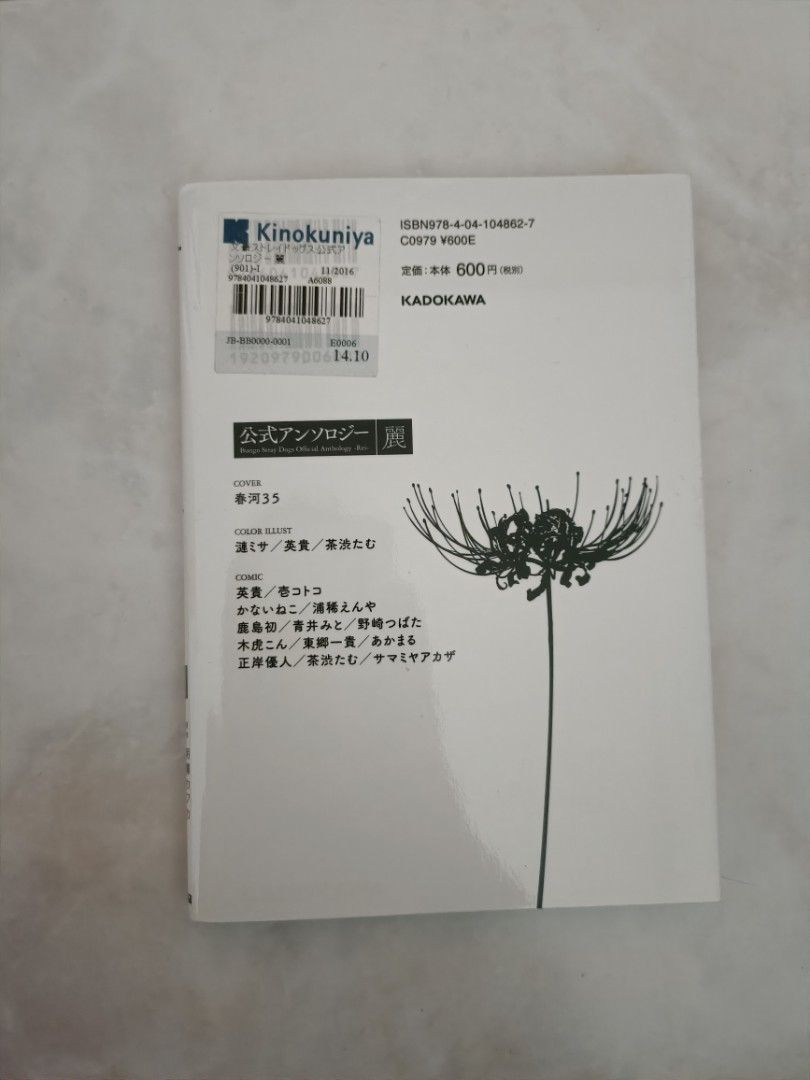 Bungo Stray Dogs BSD Official Anthology, Hobbies & Toys, Books ...