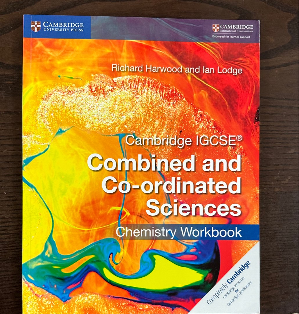 Cambridge Igcse Combined And Coordinated Sciences Chemistry Workbook 興趣及遊戲 書本 And 文具 教科書