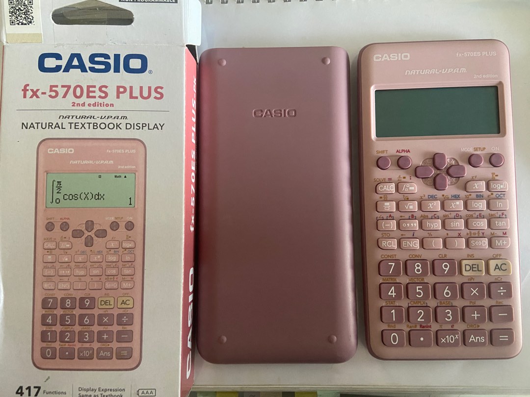 CANON SCIENTIFIC CALCULATOR 570ES PLUS PINK, Mobile Phones & Gadgets ...