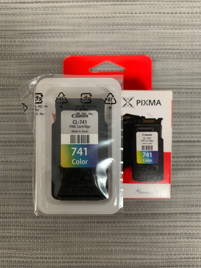 Canon Pixma ink cartridge 741 Color, 8ml, Computers & Tech, Printers ...