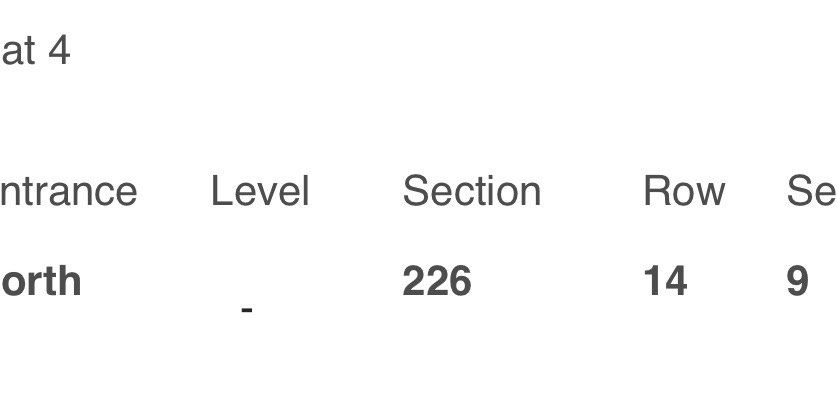 Cat 4 ASMIER AH MEH 7 July 2023 world tour, Tickets & Vouchers, Event ...