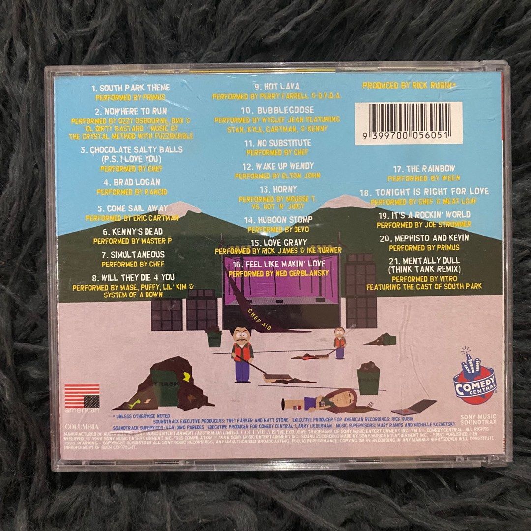 CD CHEF AID The South Park Album, Hobbies & Toys, Music & Media, CDs ...