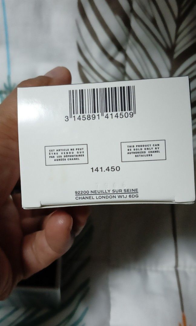 Chanel perfume box and cleansing foam box, Beauty & Personal Care ...