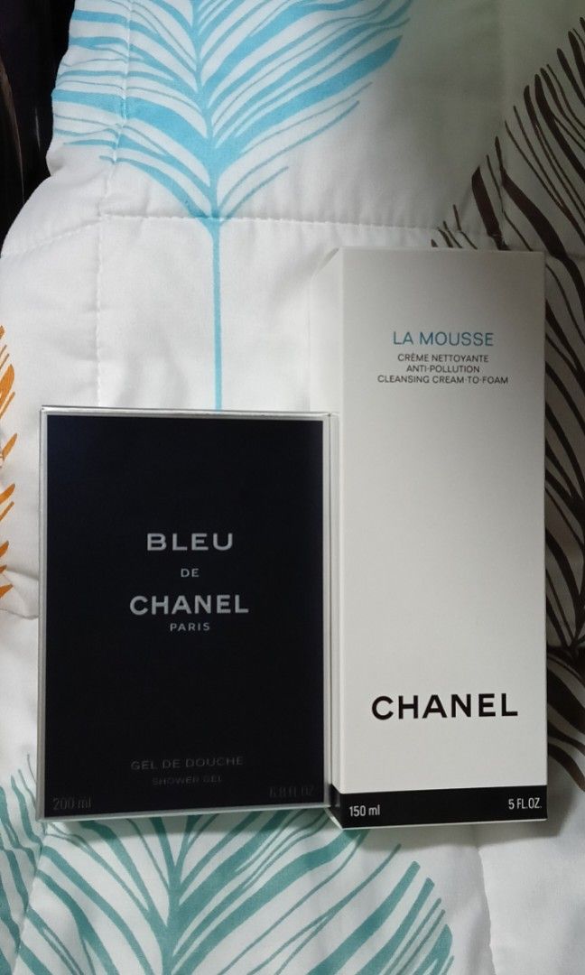 Chanel perfume box and cleansing foam box, Beauty & Personal Care ...