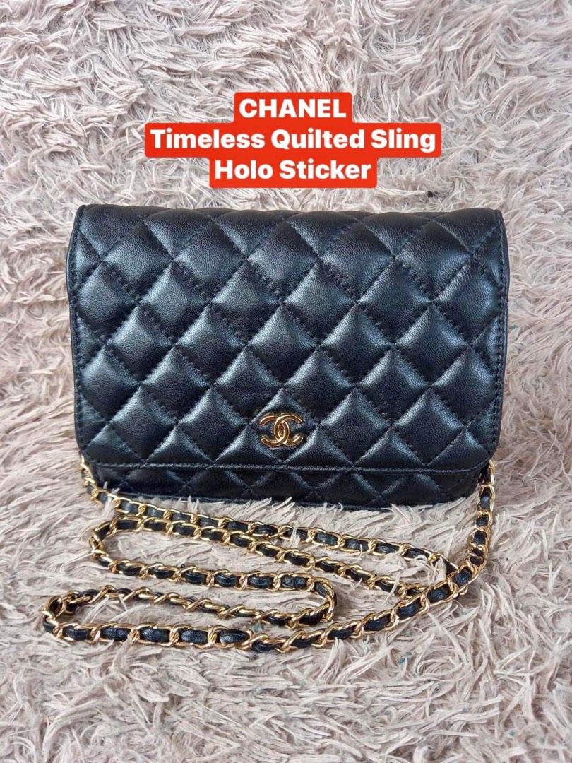 CHANEL timeless woc holo sticker on Carousell