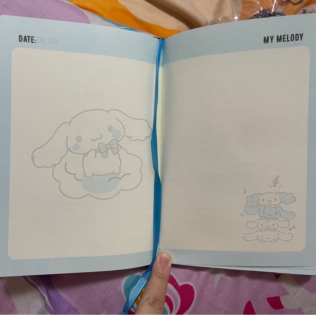 Cinnamoroll Notebook, Hobbies & Toys, Stationery & Craft, Stationery ...