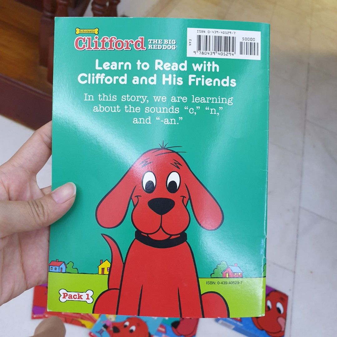 Clifford Phonics Fun Reading Program, Hobbies & Toys, Books & Magazines ...