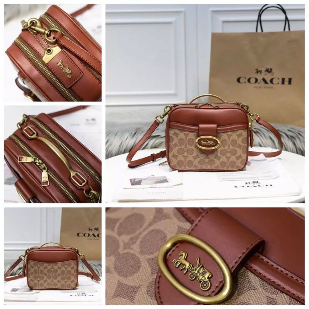 Coach Riley Lunchbox Bag, Women's Fashion, Bags & Wallets, Shoulder ...