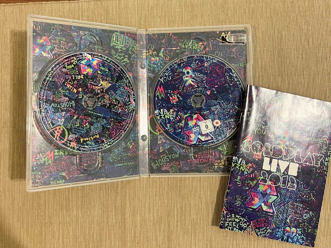 Coldplay Live 2012 DVD, Hobbies & Toys, Music & Media, CDs & DVDs on ...