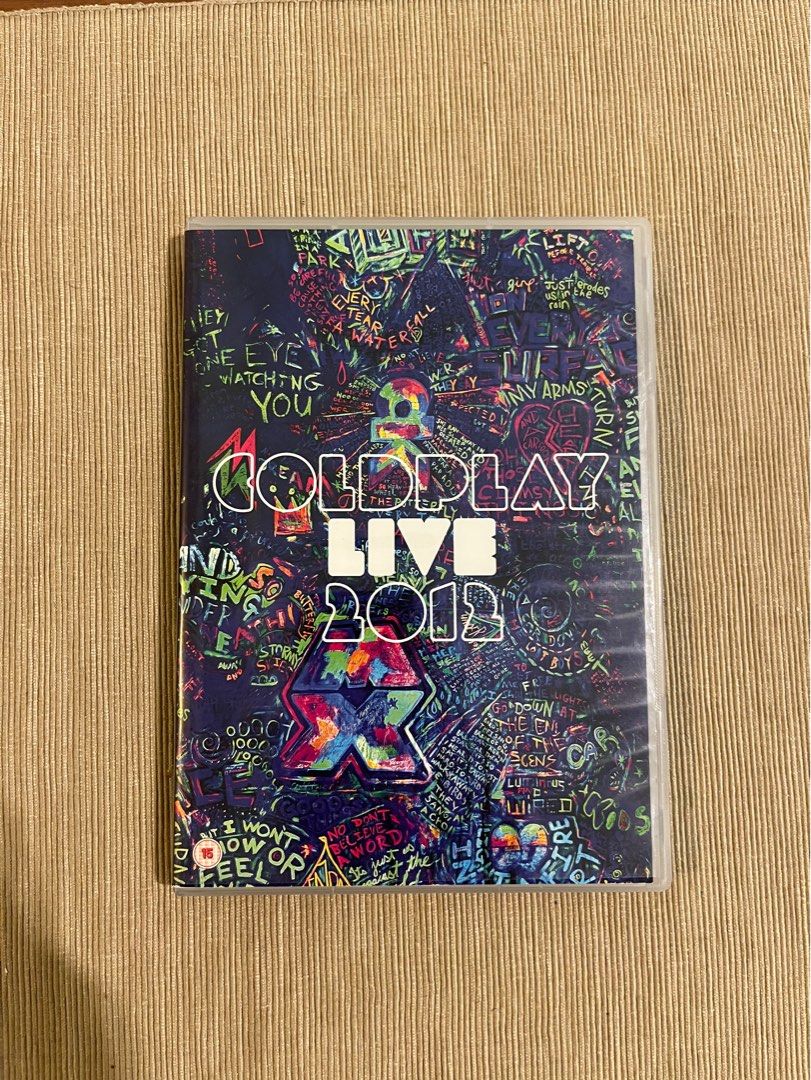 Coldplay Live 2012 DVD, Hobbies & Toys, Music & Media, CDs & DVDs on ...