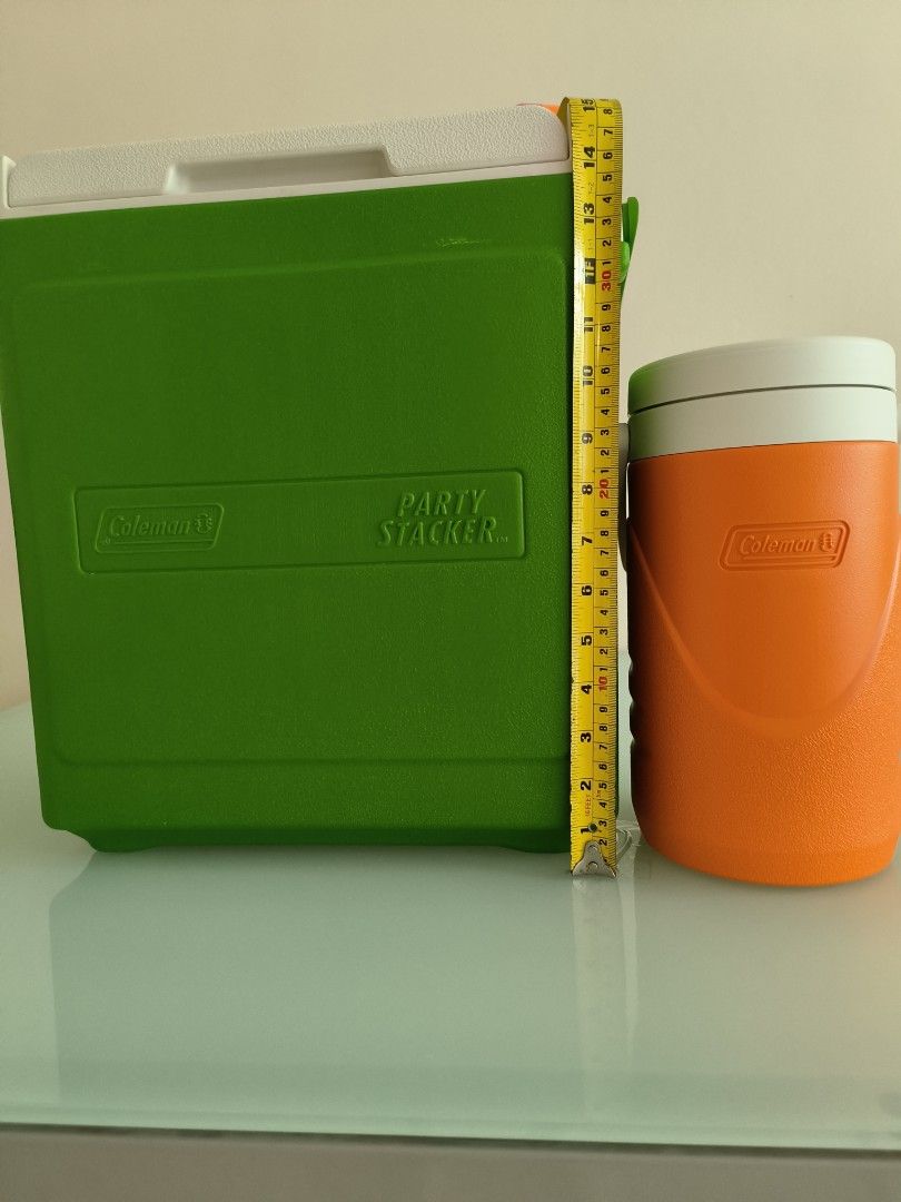 Coleman Cooler Box and Water Container, Sports Equipment, Hiking ...