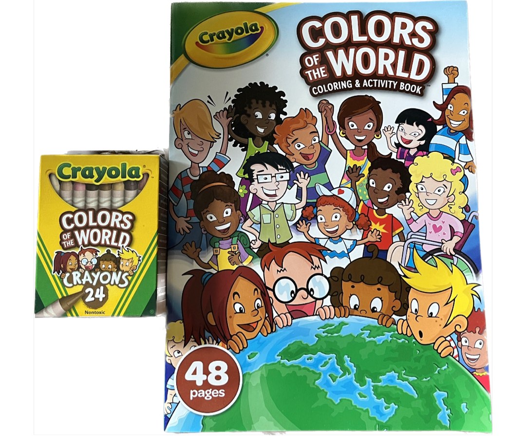 Coloring and Activity Book Colors of the world, Hobbies & Toys, Books ...