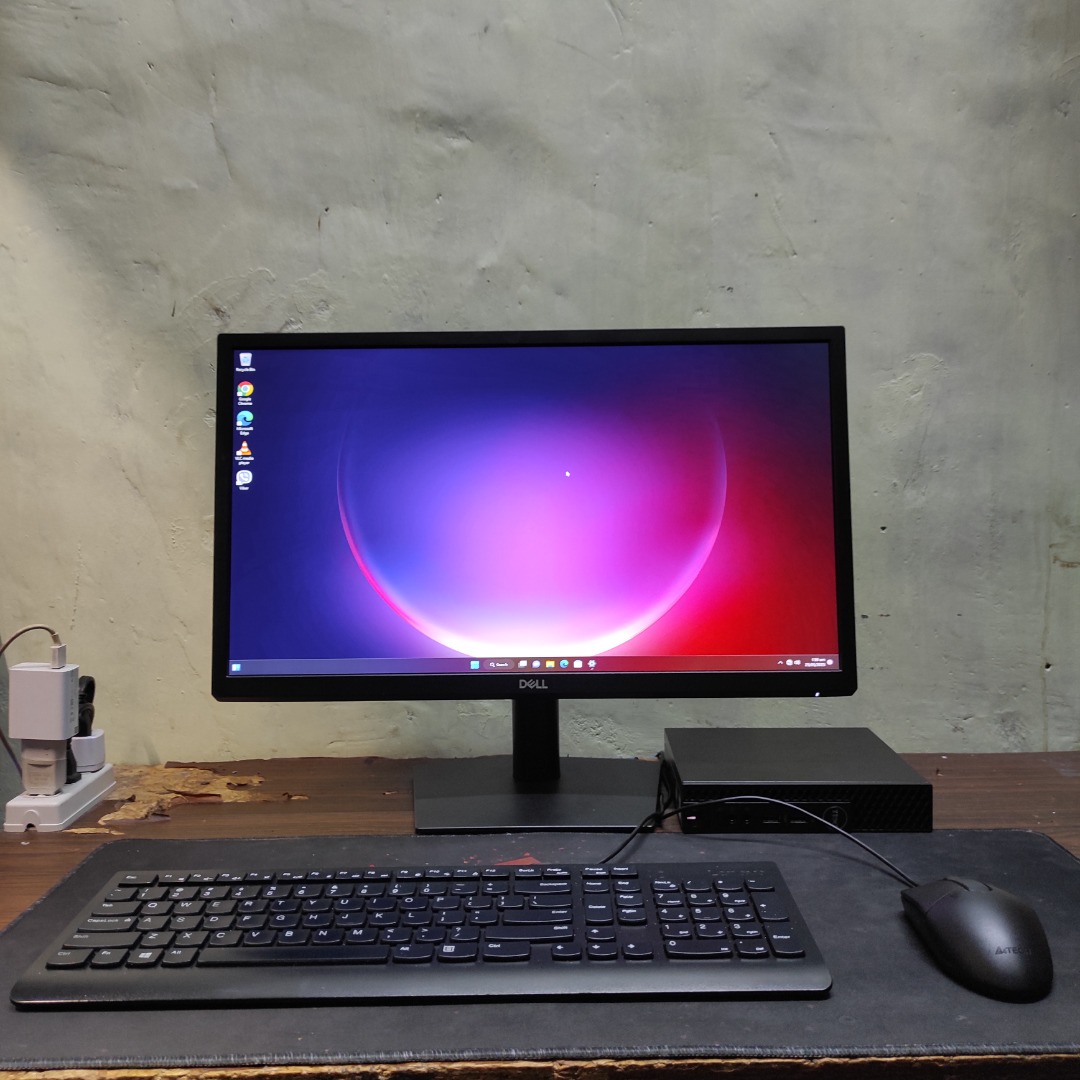 COMPUTER SET INTEL CORE I5 8500t/8GB/256GB NVME/UHD 630/22 INCHES ...