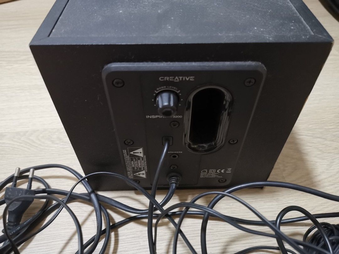 Creative Inspire T3200 2.1 Speaker System, Audio, Soundbars, Speakers ...