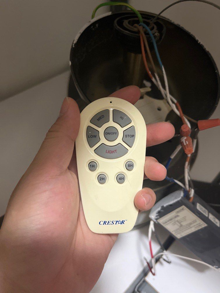 Crestar ceiling Fan with remote (40 inch), Furniture & Home Living ...