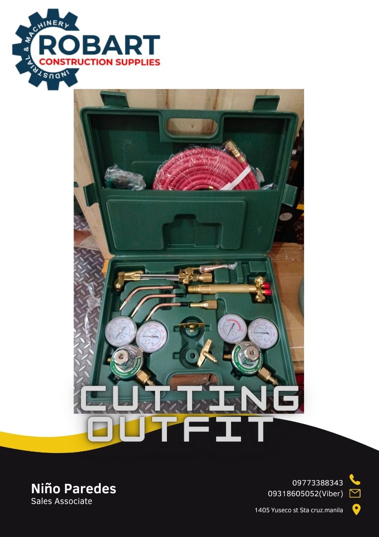 CUTTING OUTFIT, Commercial & Industrial, Construction Tools & Equipment ...