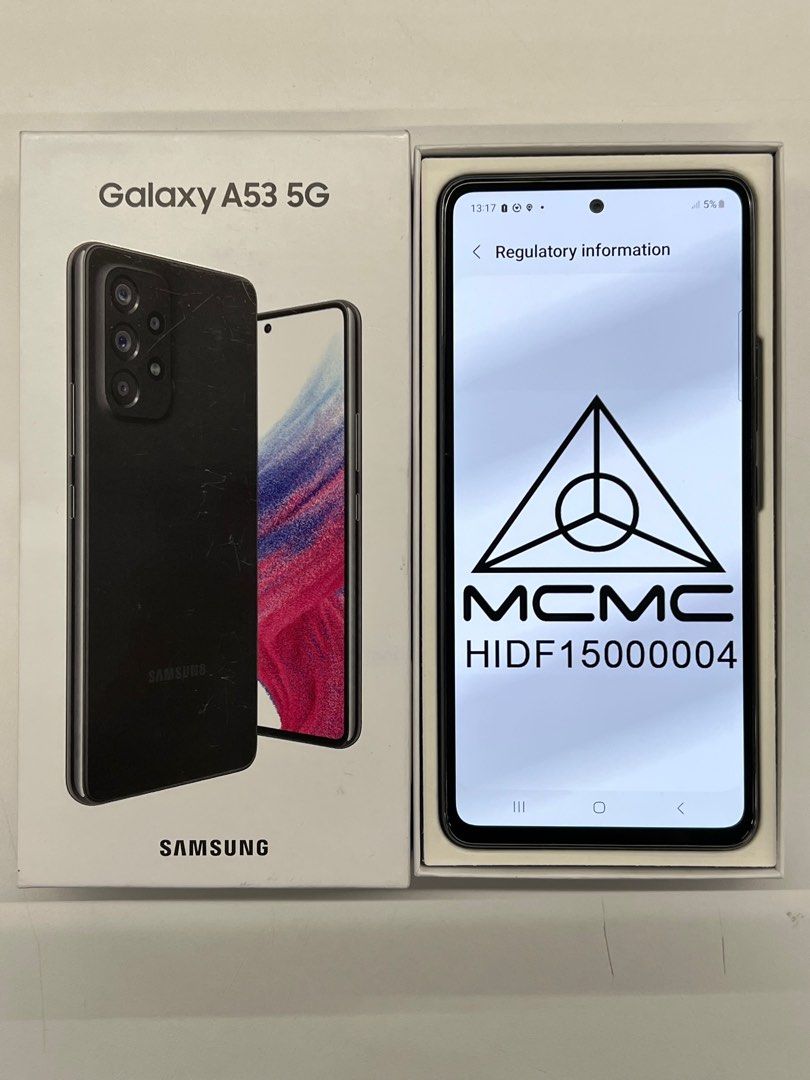 [DEMO SET] SAMSUNG GALAXY A53 8GB RAM + 256GB ROM (FULL SET ORIGINAL ...