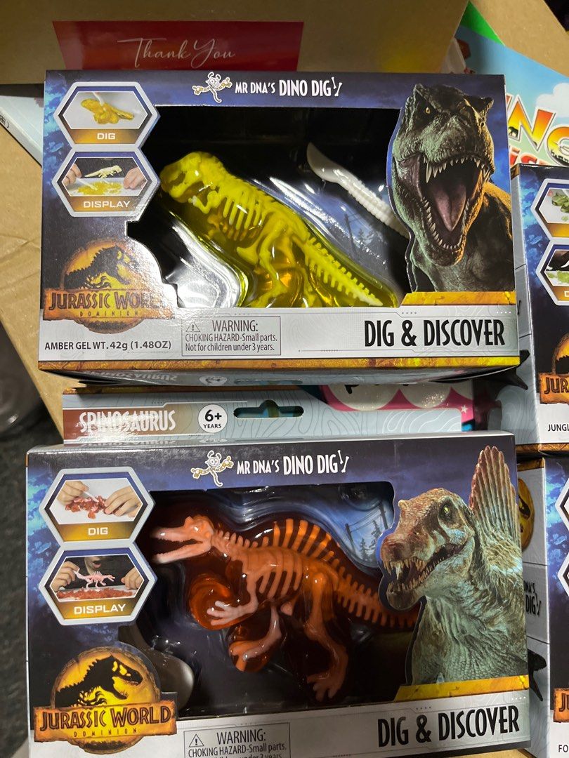 Mr DNA dinosaur fossils dig - Jurassic world, Hobbies & Toys, Toys ...