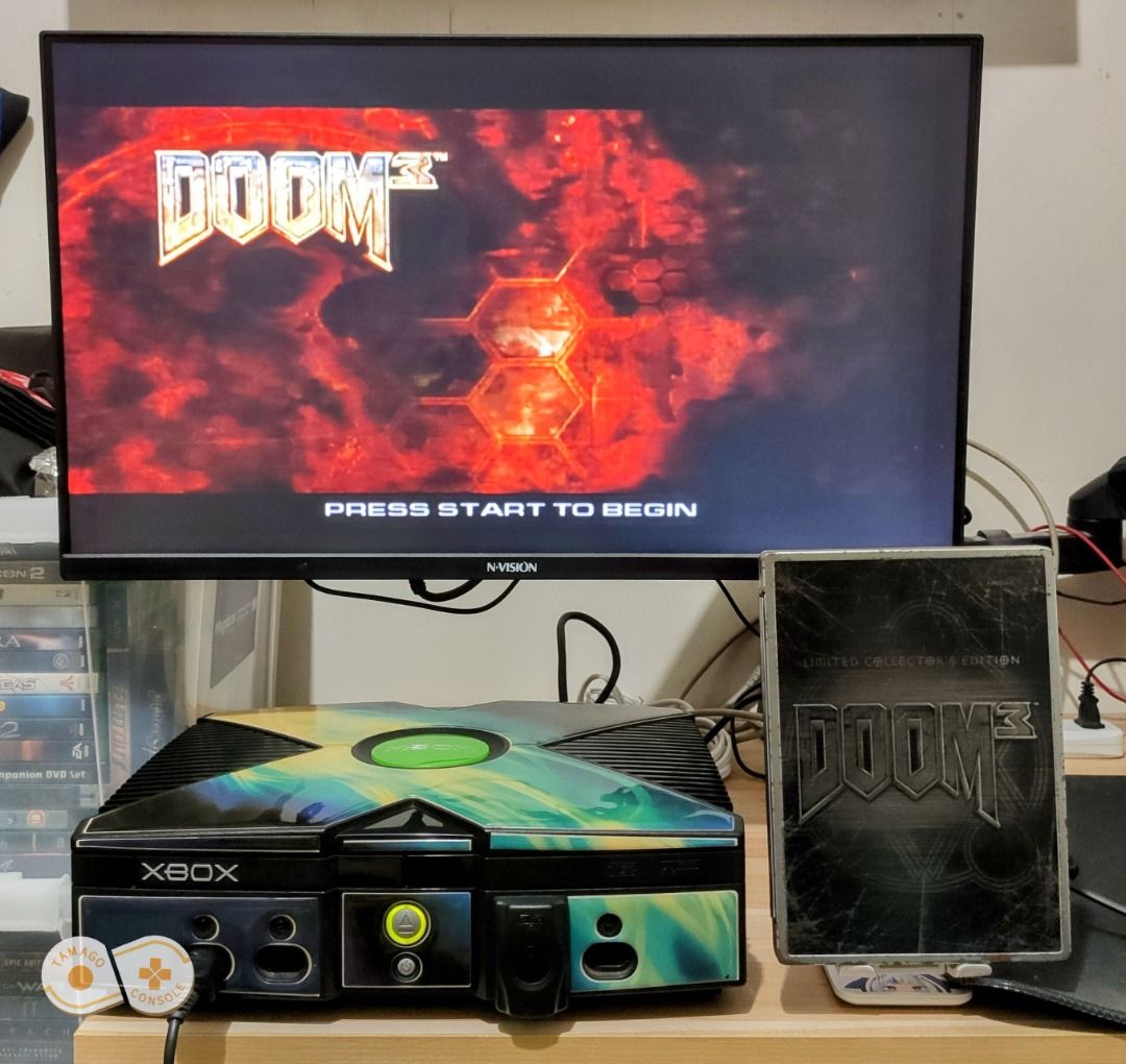 Doom 3 - [OG XBOX Game] [NTSC / ENGLISH Language] [CIB / Complete In ...