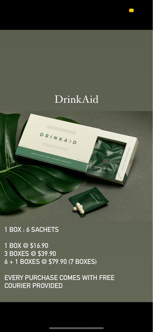 DrinkAid, Health & Nutrition, Health Supplements, Vitamins ...