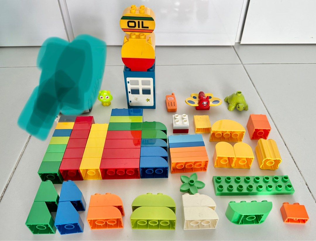 DUPLO Compatible bricks - Korean Oxford Zoo Set & Banbao Vehicles Set ...