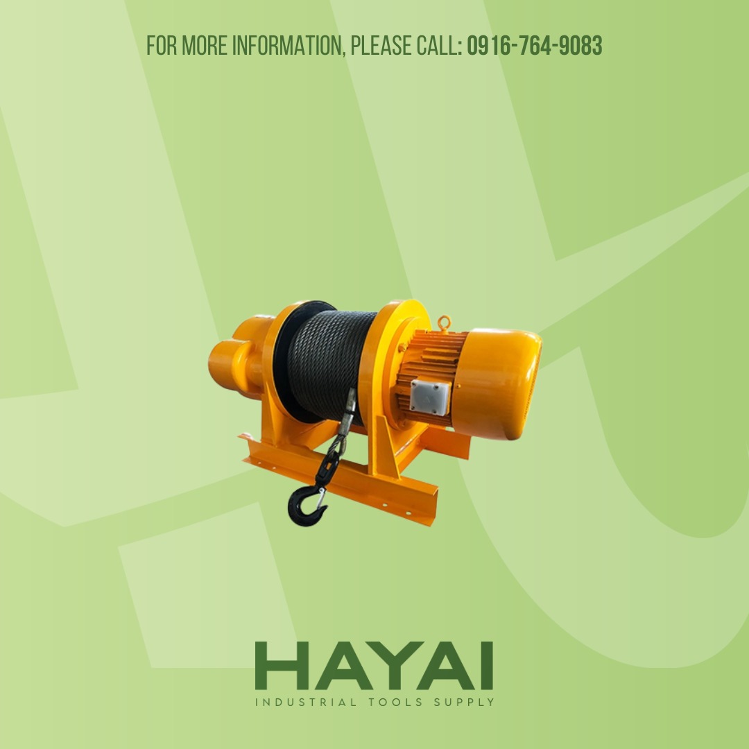 Electric Winch 3 Phase 220 Volts, Commercial & Industrial, Industrial ...