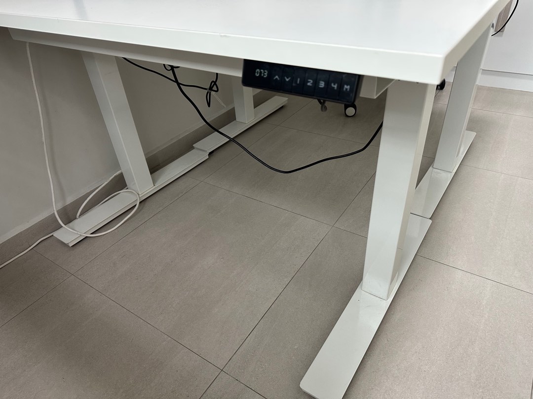 Electronic Adjustable Standing Study Table Desk, Furniture & Home ...