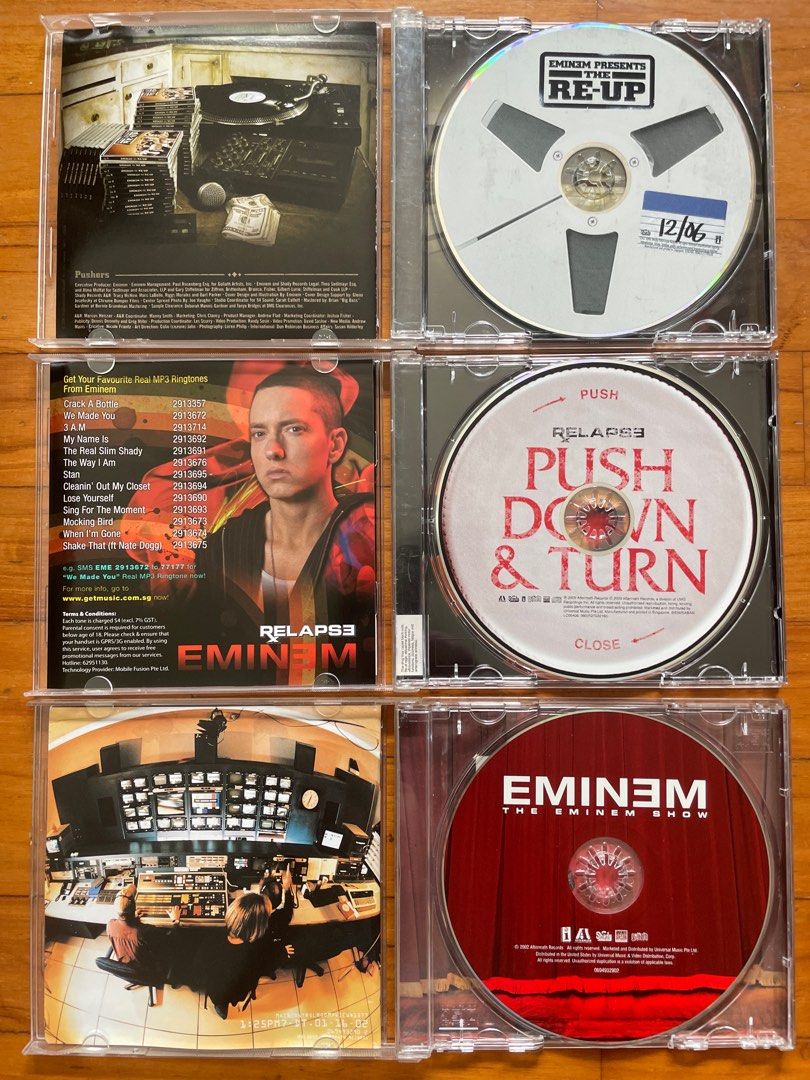 Eminem CD, Hobbies & Toys, Music & Media, CDs & DVDs on Carousell