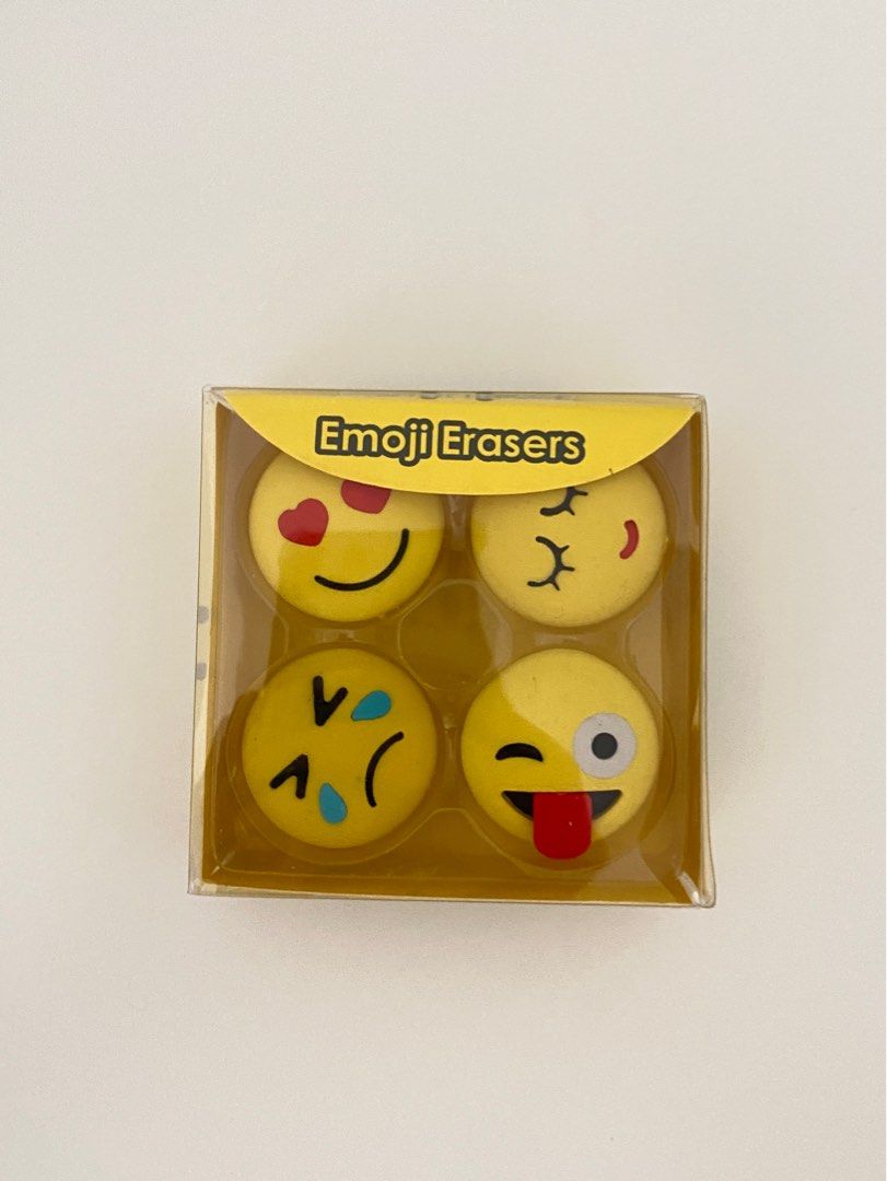 emoji erasers, Hobbies & Toys, Stationery & Craft, Stationery & School ...