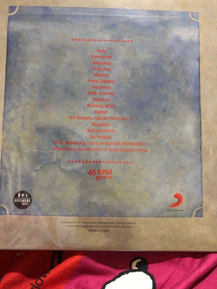 Eraserheads Circus Album Vinyl on Carousell