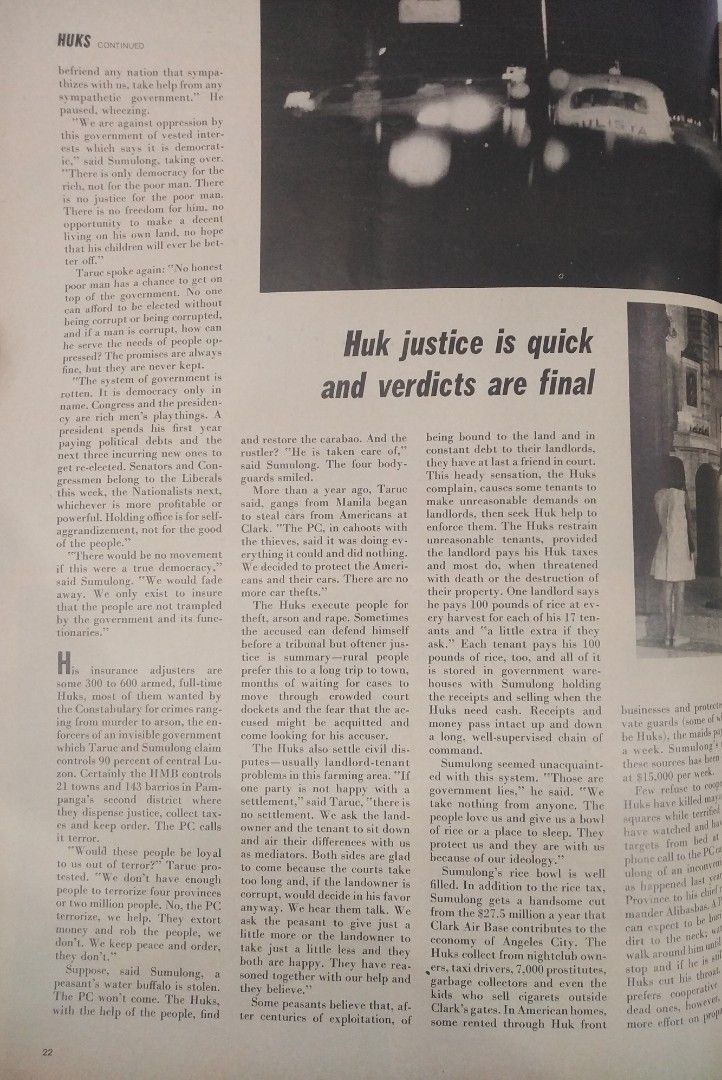 (EXTREMELY RARE) Life Magazine, Hukbalahap Cover 1966, Hobbies & Toys ...