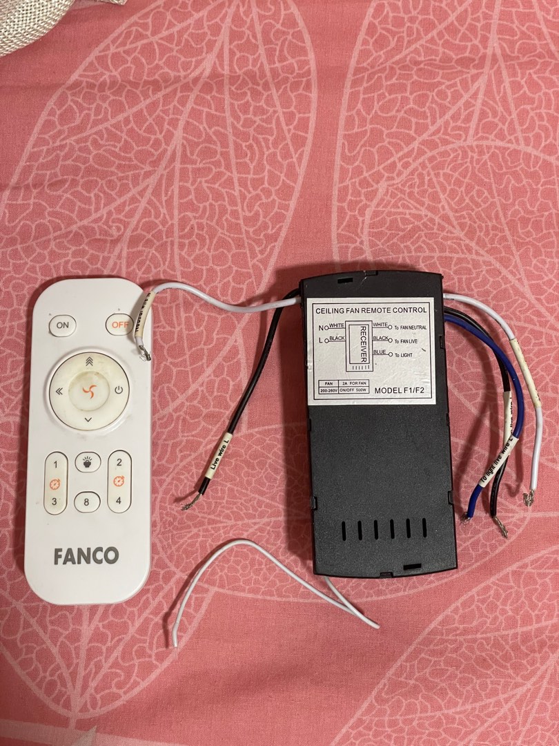 Fan Remote kit of Fanco, Furniture & Home Living, Lighting & Fans, Fans ...
