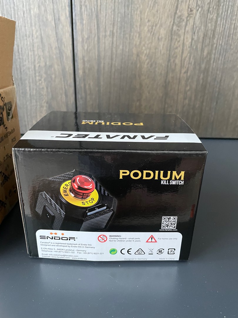 Fanatec - Podium Kill Switch, Computers & Tech, Parts & Accessories ...