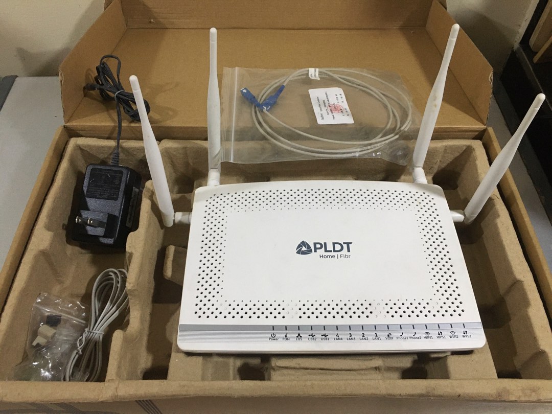 FiberHome AN5506-04-FA GPON ONU, Computers & Tech, Parts & Accessories ...