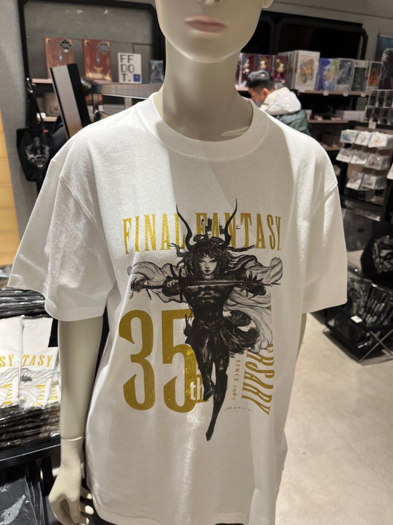 Final Fantasy 35th Anniversary Japan shirt, Hobbies & Toys, Memorabilia ...