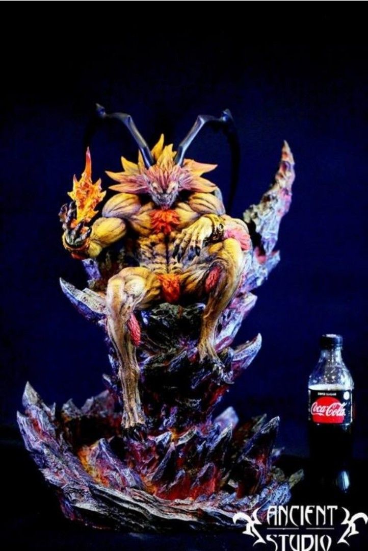 Final fantasy Ifrit Statue (Ancient Studios), Hobbies & Toys, Toys ...
